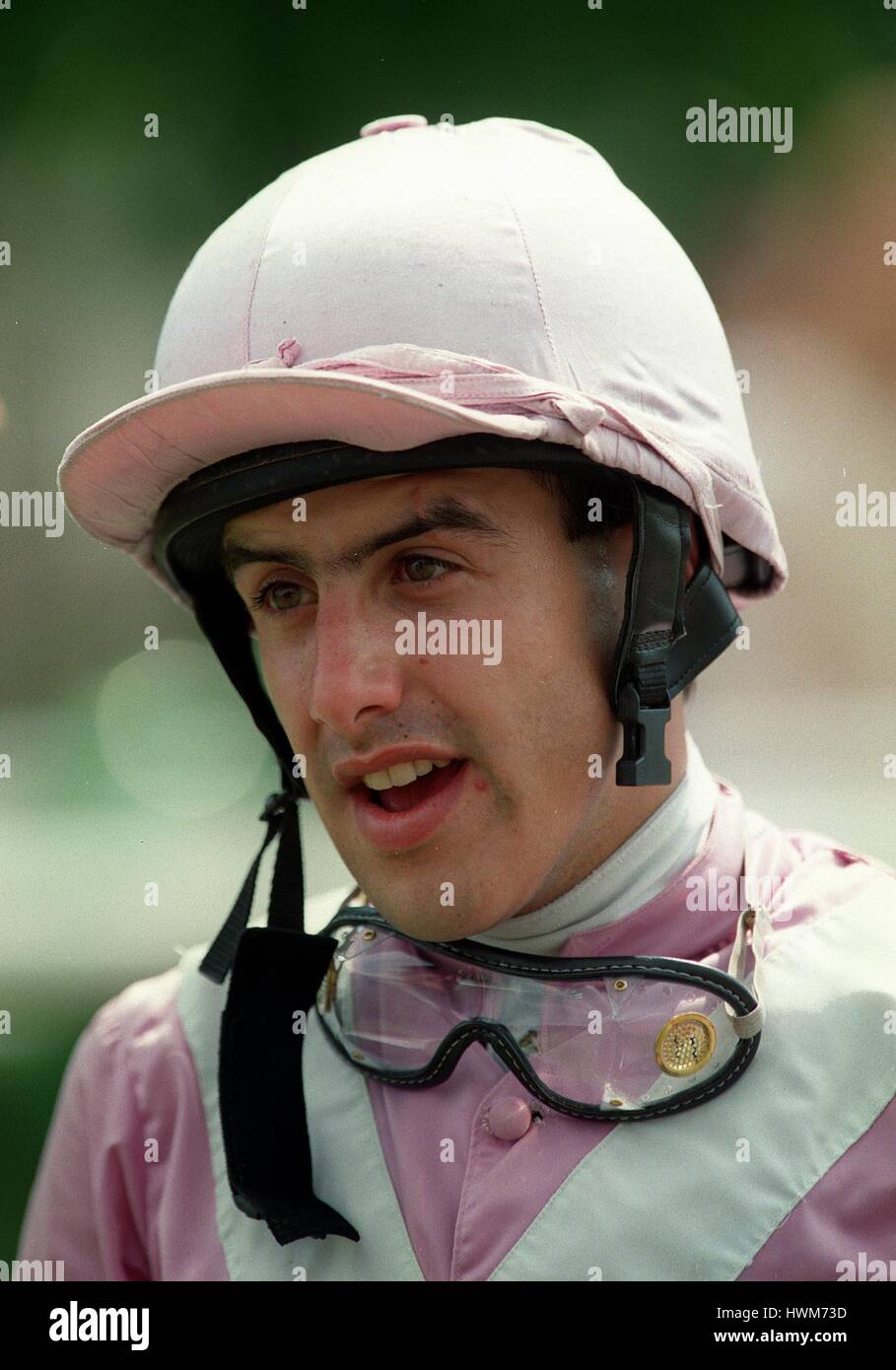 DARRYLL HOLLAND JOCKEY 22 May 1997 Stock Photo - Alamy