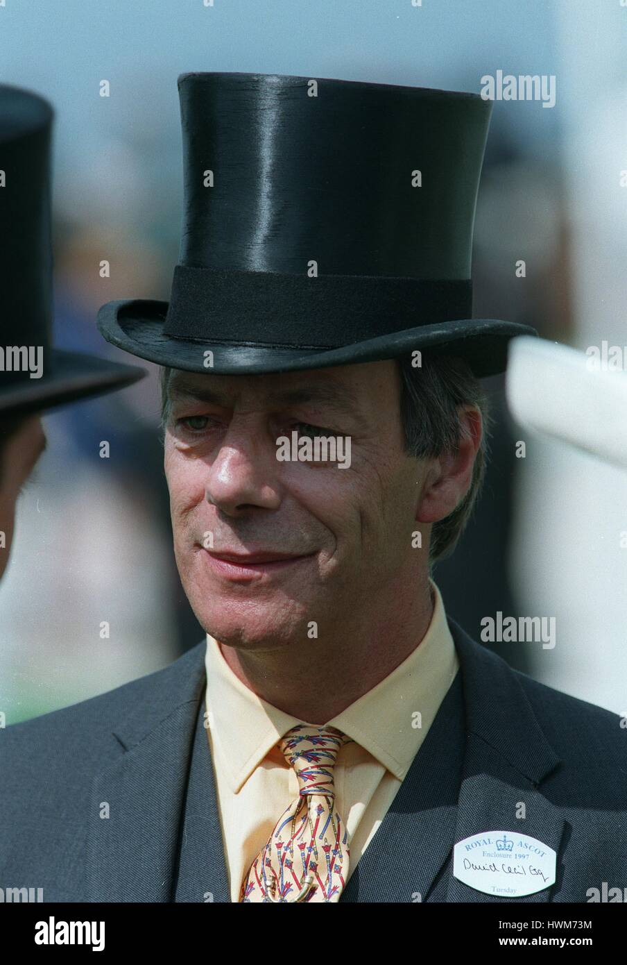 DAVID CECIL TWIN BROTHER OF HENRY CECIL 24 June 1997 Stock Photo - Alamy