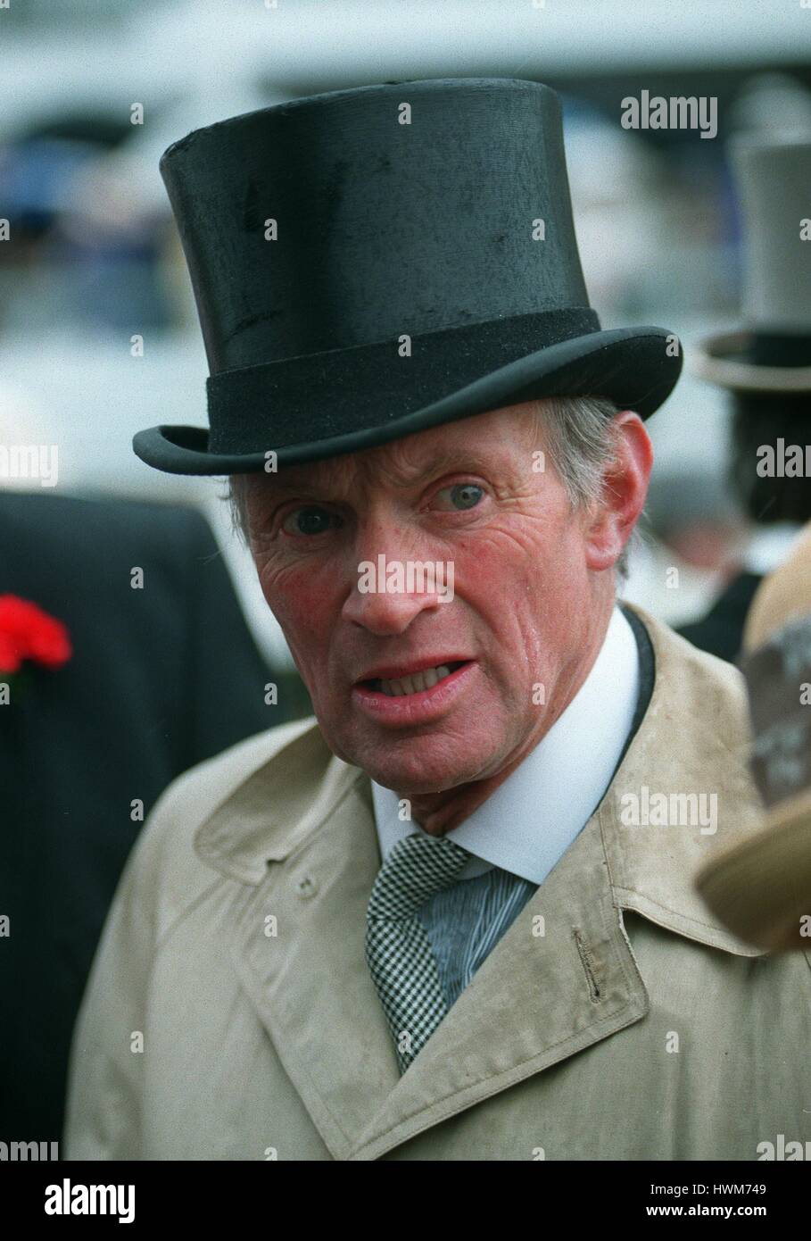 DAVID MORLEY RACE HORSE TRAINER 25 June 1997 Stock Photo - Alamy