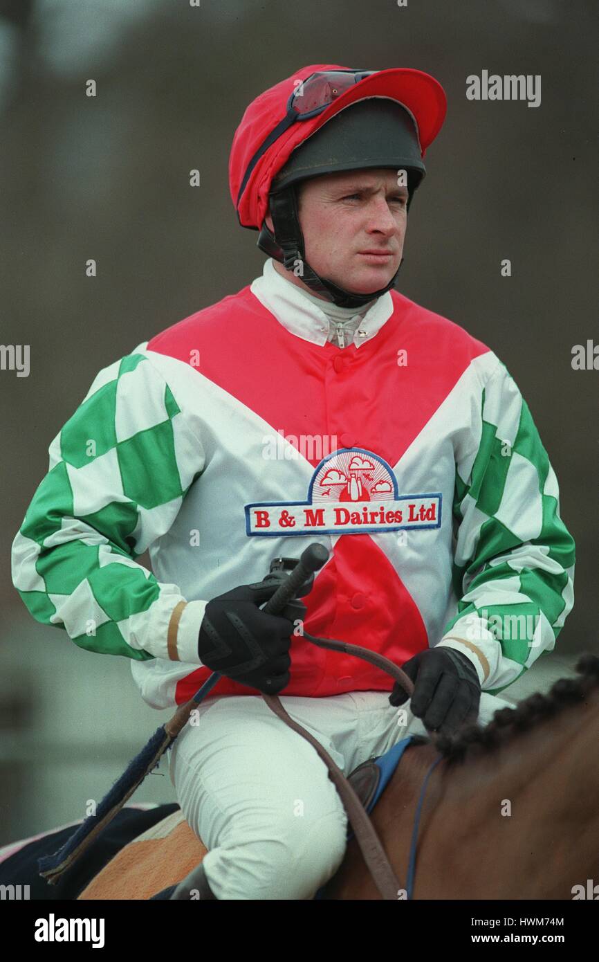 MARTIN BRENNAN JOCKEY 28 February 1997 Stock Photo - Alamy