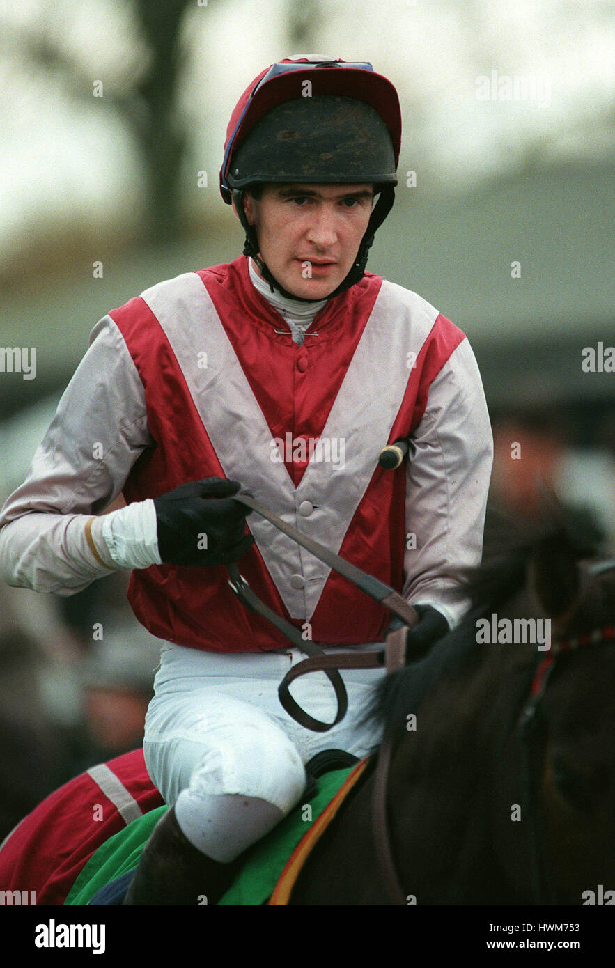 GERARD HOGAN JOCKEY 12 November 1997 Stock Photo - Alamy