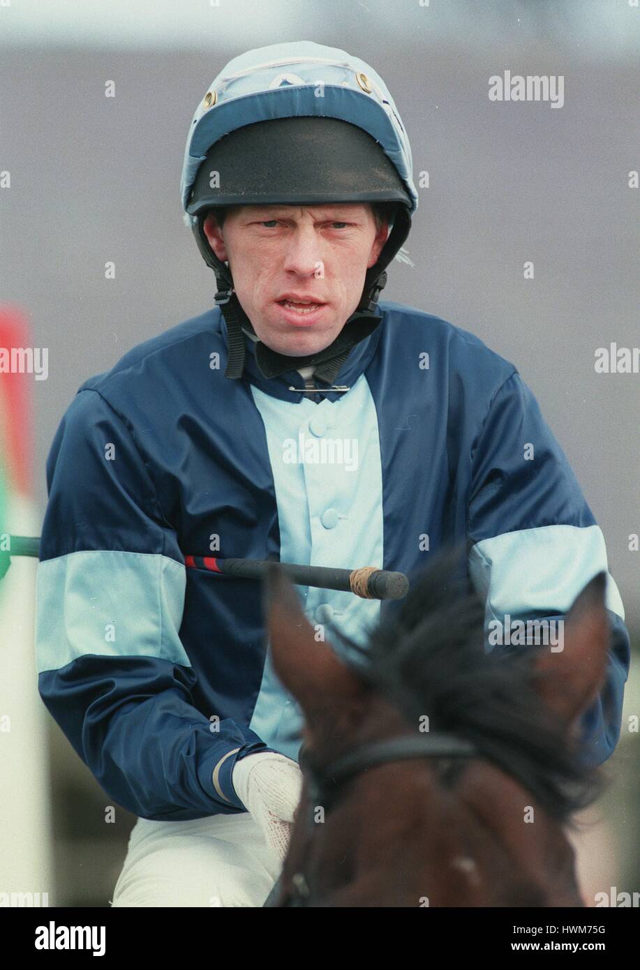 TIM REED JOCKEY 14 February 1997 Stock Photo - Alamy