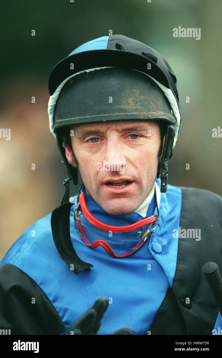 MARK RICHARDS JOCKEY 28 February 1997 Stock Photo - Alamy
