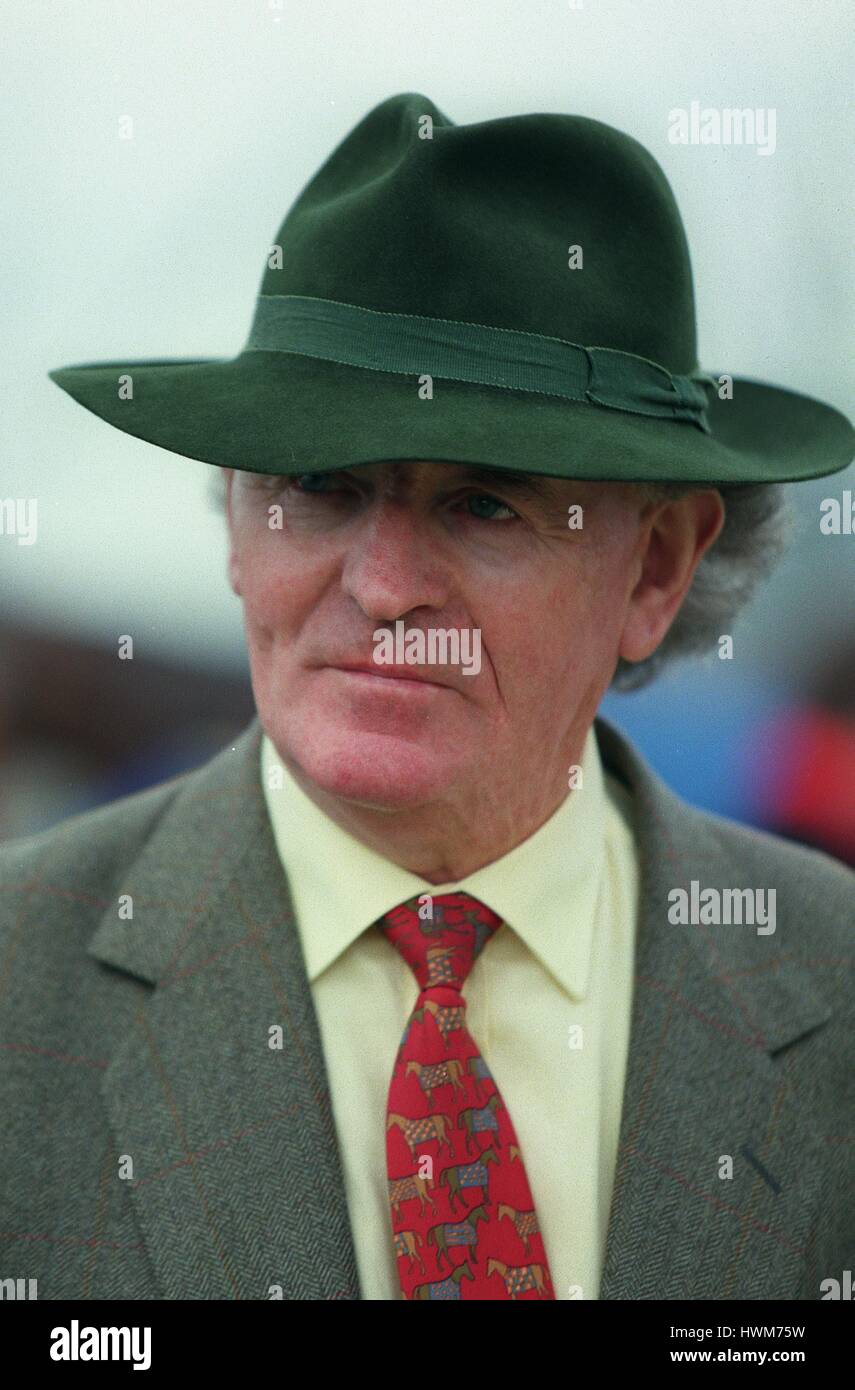 MICHAEL CUNNINGHAM RACE HORSE TRAINER 18 March 1997 Stock Photo - Alamy