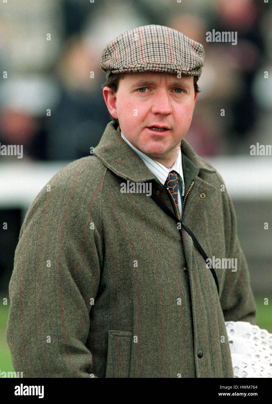 TIM EASTERBY RACE HORSE TRAINER 31 January 1997 Stock Photo - Alamy