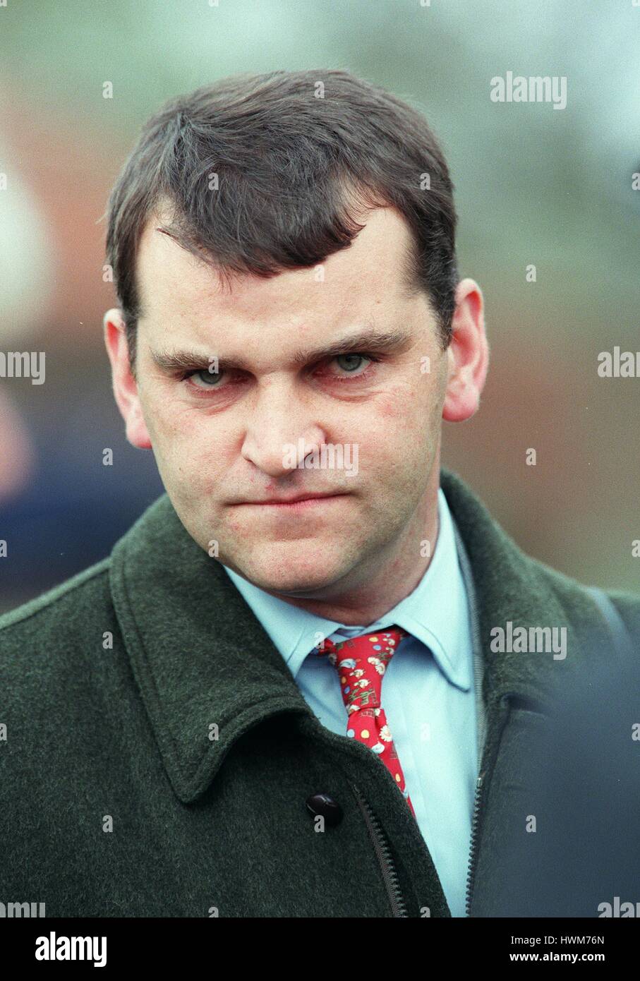 BRIAN MEEHAN RACE HORSE TRAINER 23 May 1997 Stock Photo - Alamy