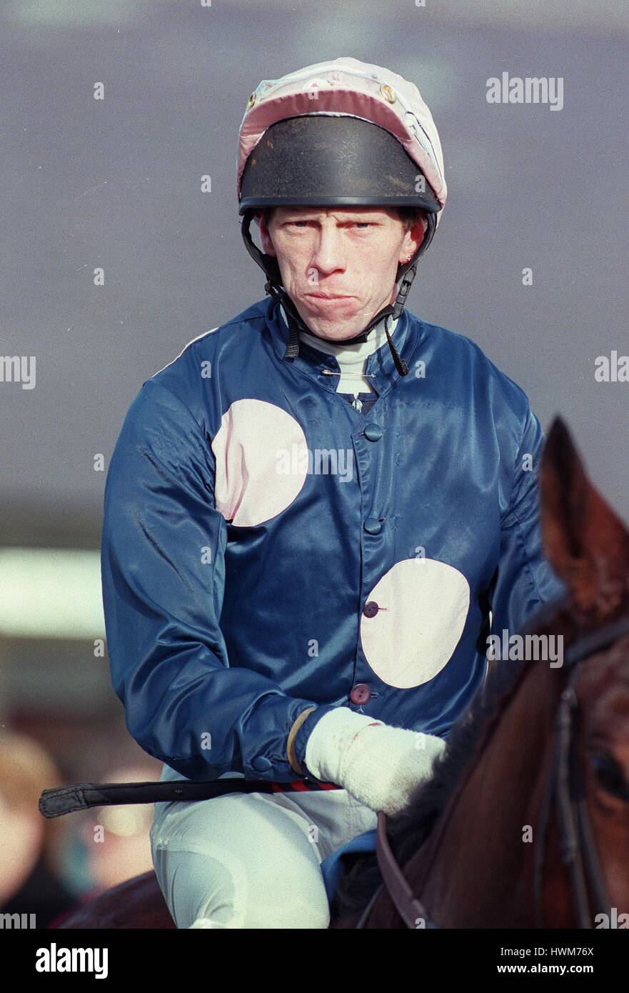 TIM REED JOCKEY 14 February 1997 Stock Photo - Alamy