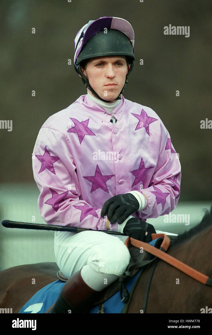 COLIN RAE JOCKEY 26 March 1997 Stock Photo - Alamy