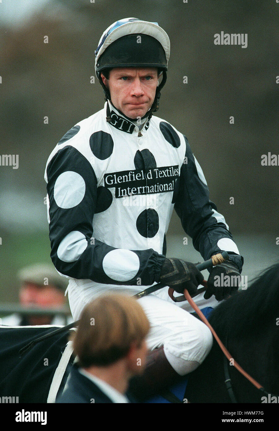 MICK FITZGERALD JOCKEY 26 November 1997 Stock Photo - Alamy