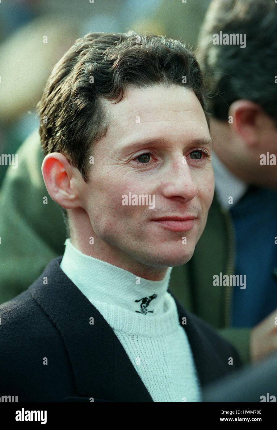 RICHARD QUINN JOCKEY 27 March 1997 Stock Photo - Alamy