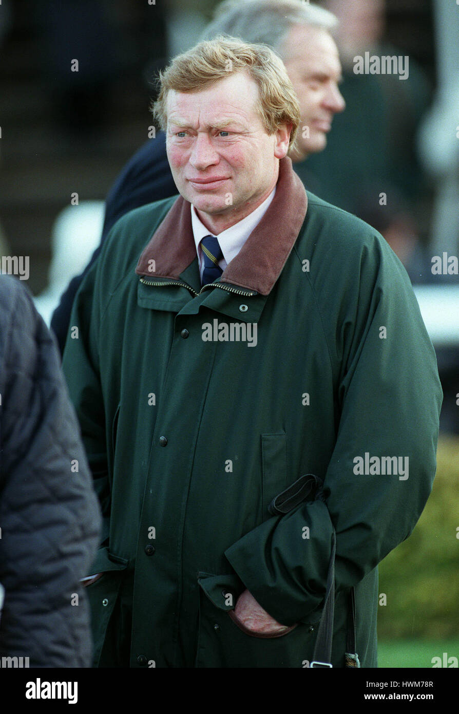 JIM OLD RACE HORSE TRAINER 16 December 1997 Stock Photo - Alamy
