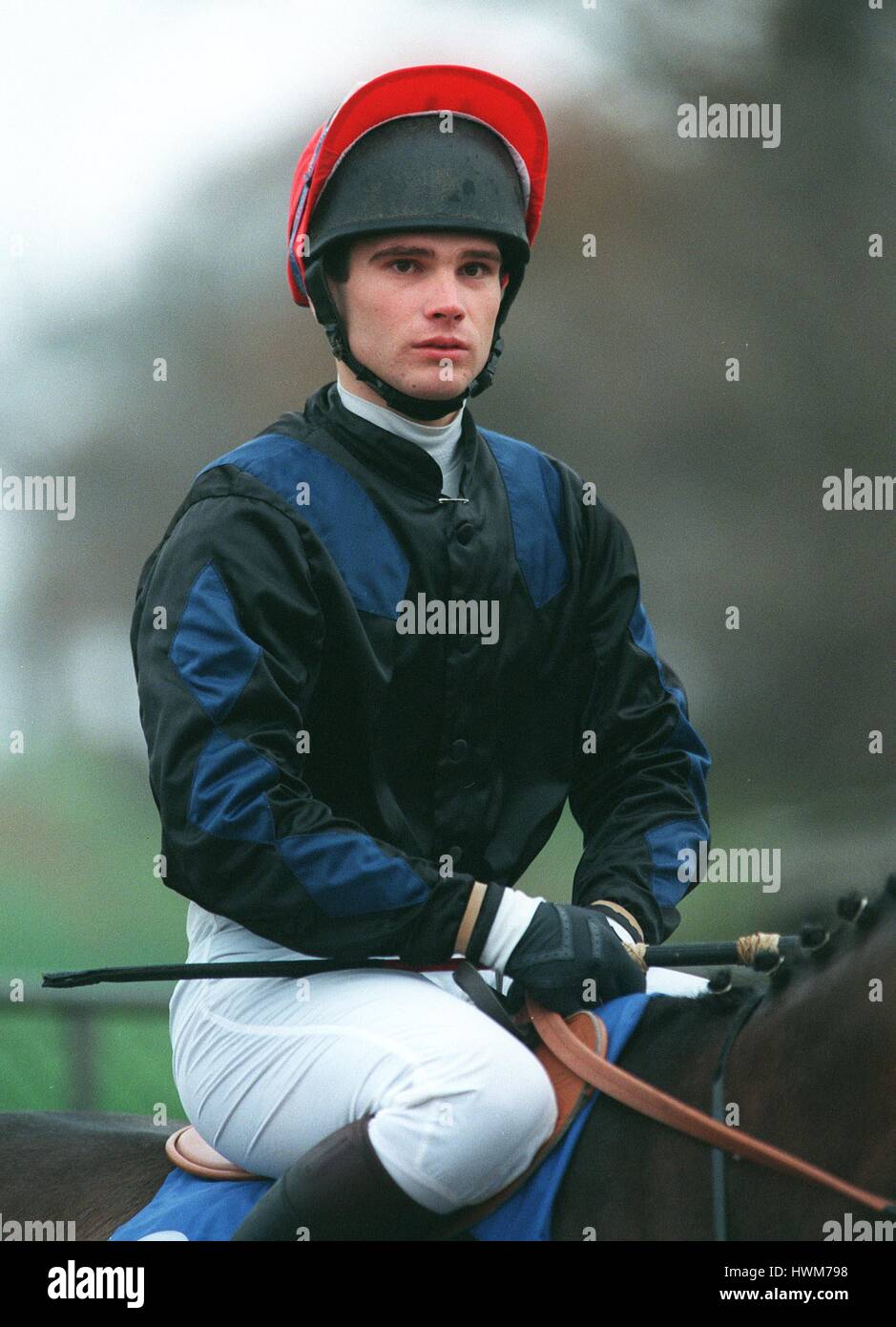 ADRIAN WINTLE JOCKEY 26 November 1997 Stock Photo - Alamy