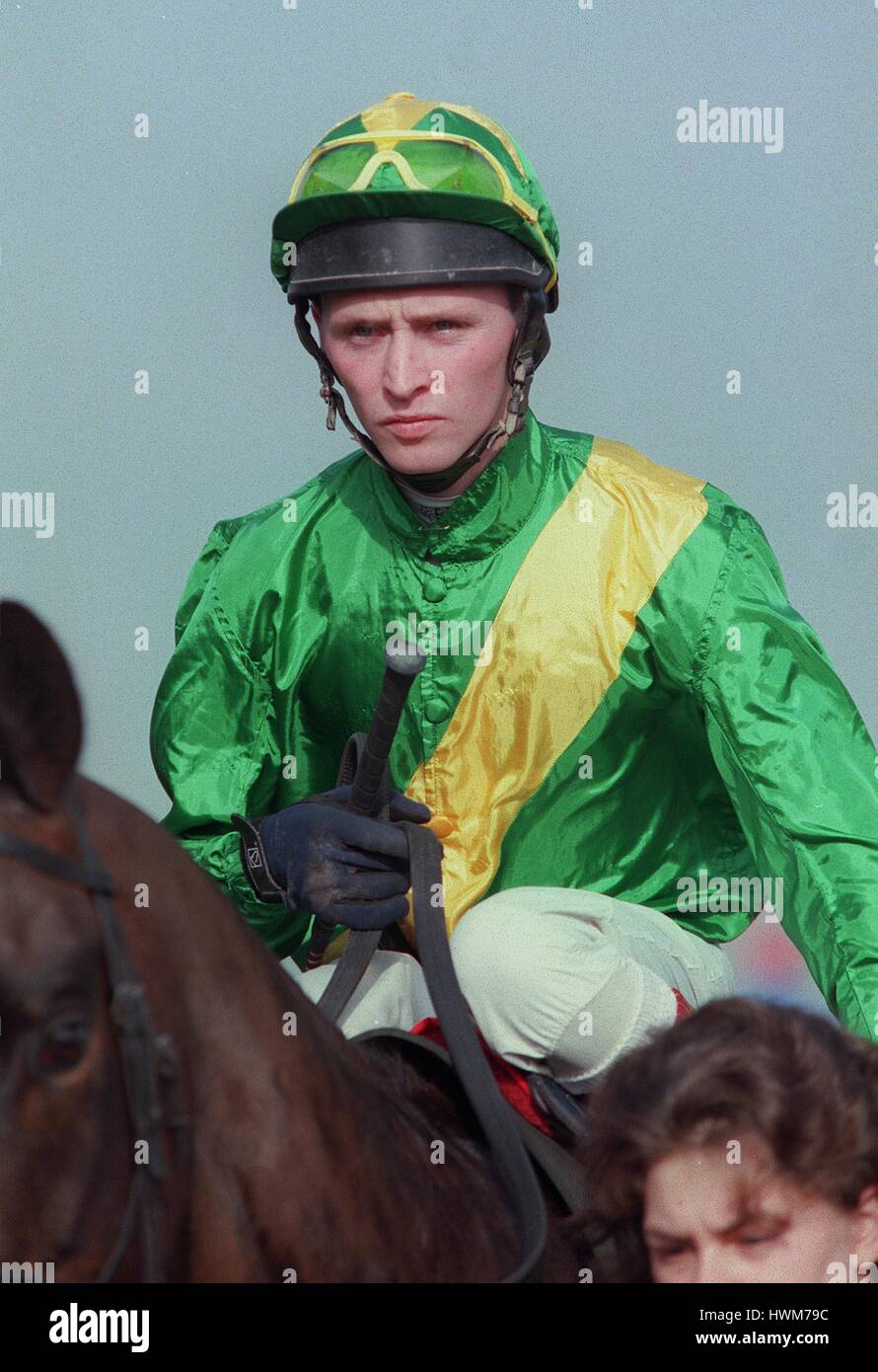 DAVID MCCABE JOCKEY 22 April 1997 Stock Photo - Alamy