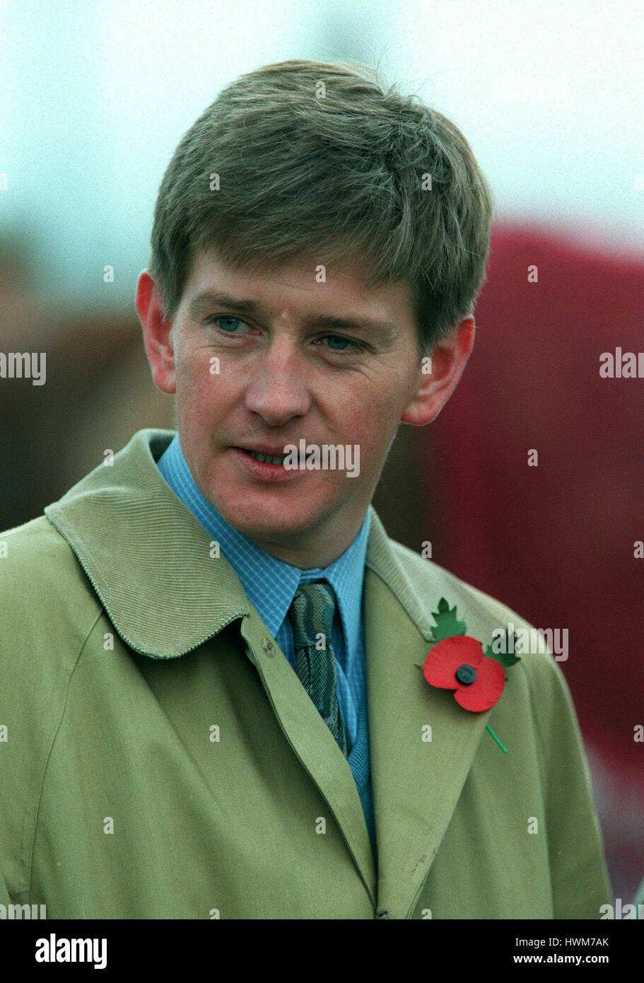 JOHN QUINN RACE HORSE TRAINER 11 November 1997 Stock Photo - Alamy