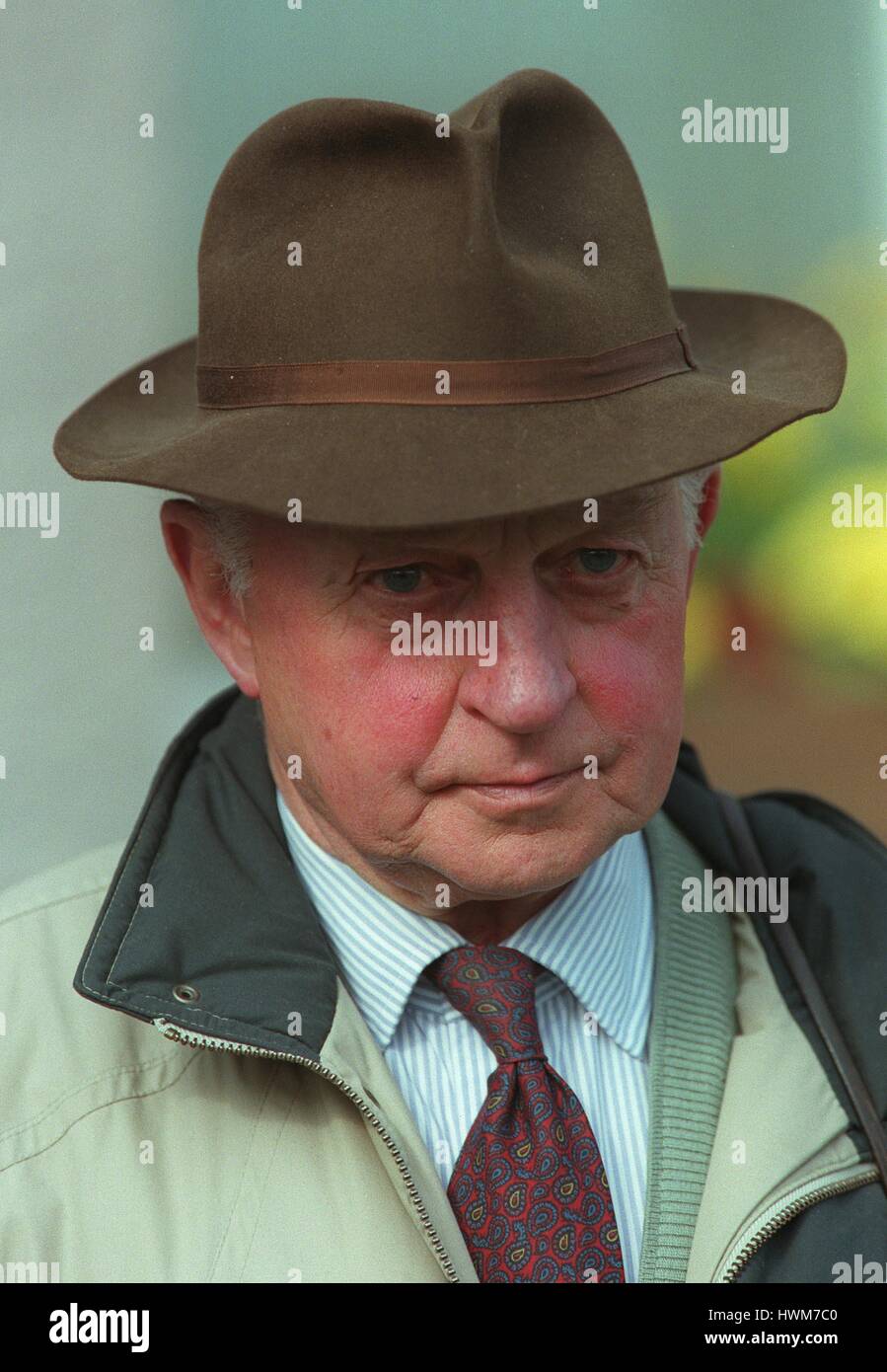 PETER EASTERBY RACE HORSE TRAINER 08 August 1997 Stock Photo - Alamy