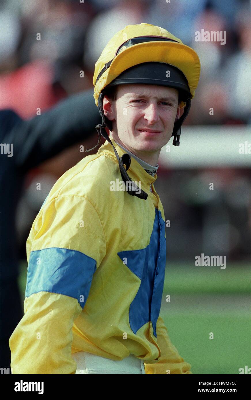 STEVEN DROWNE JOCKEY 25 March 1997 Stock Photo - Alamy