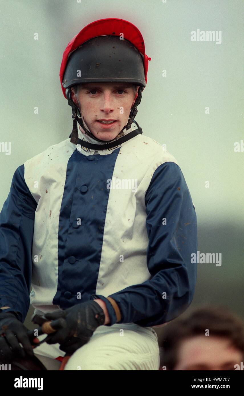 LEIGHTON ASPELL JOCKEY 07 March 1997 Stock Photo - Alamy