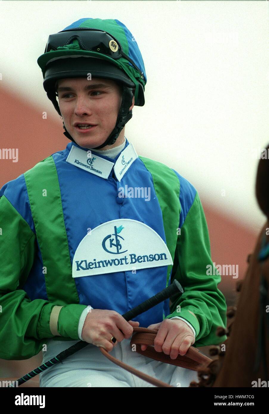RICHARD MULLEN JOCKEY 03 May 1997 Stock Photo - Alamy
