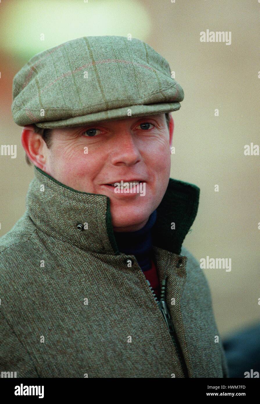 JOHN WHARTON RACE HORSE TRAINER 07 March 1997 Stock Photo - Alamy