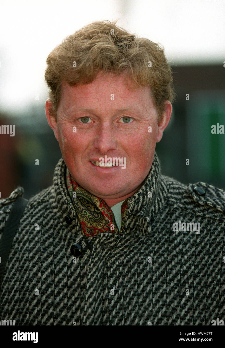 BRIAN ROTHWELL RACE HORSE TRAINER 19 November 1997 Stock Photo - Alamy