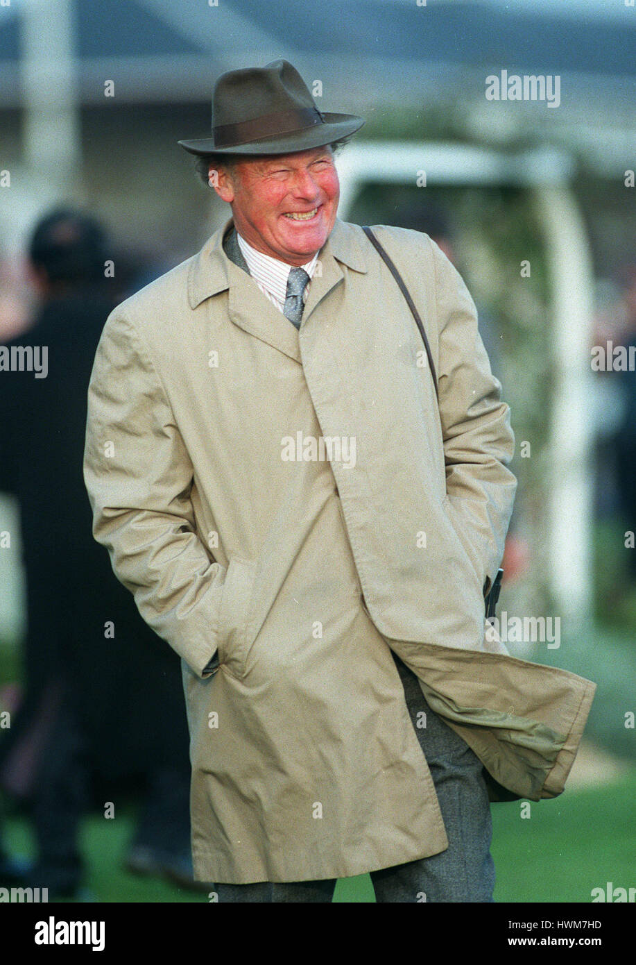 PETER CALVER RACE HORSE TRAINER 10 November 1997 Stock Photo - Alamy