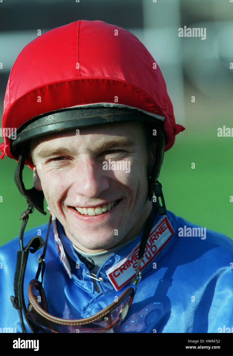 SEB SANDERS JOCKEY 20 October 1997 Stock Photo - Alamy