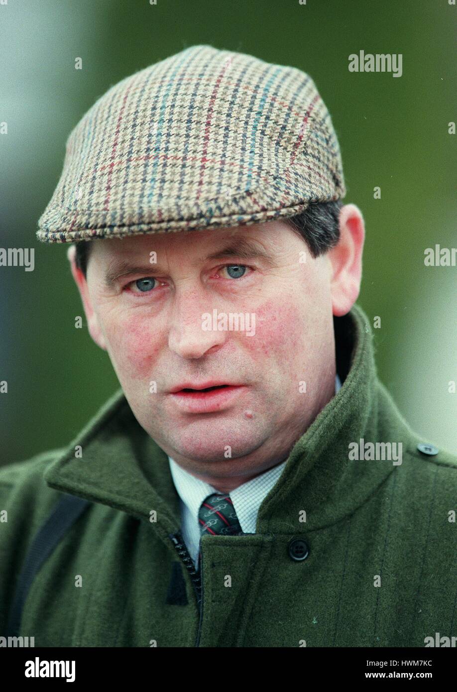 TERRY CASEY RACE HORSE TRAINER 26 March 1997 Stock Photo - Alamy