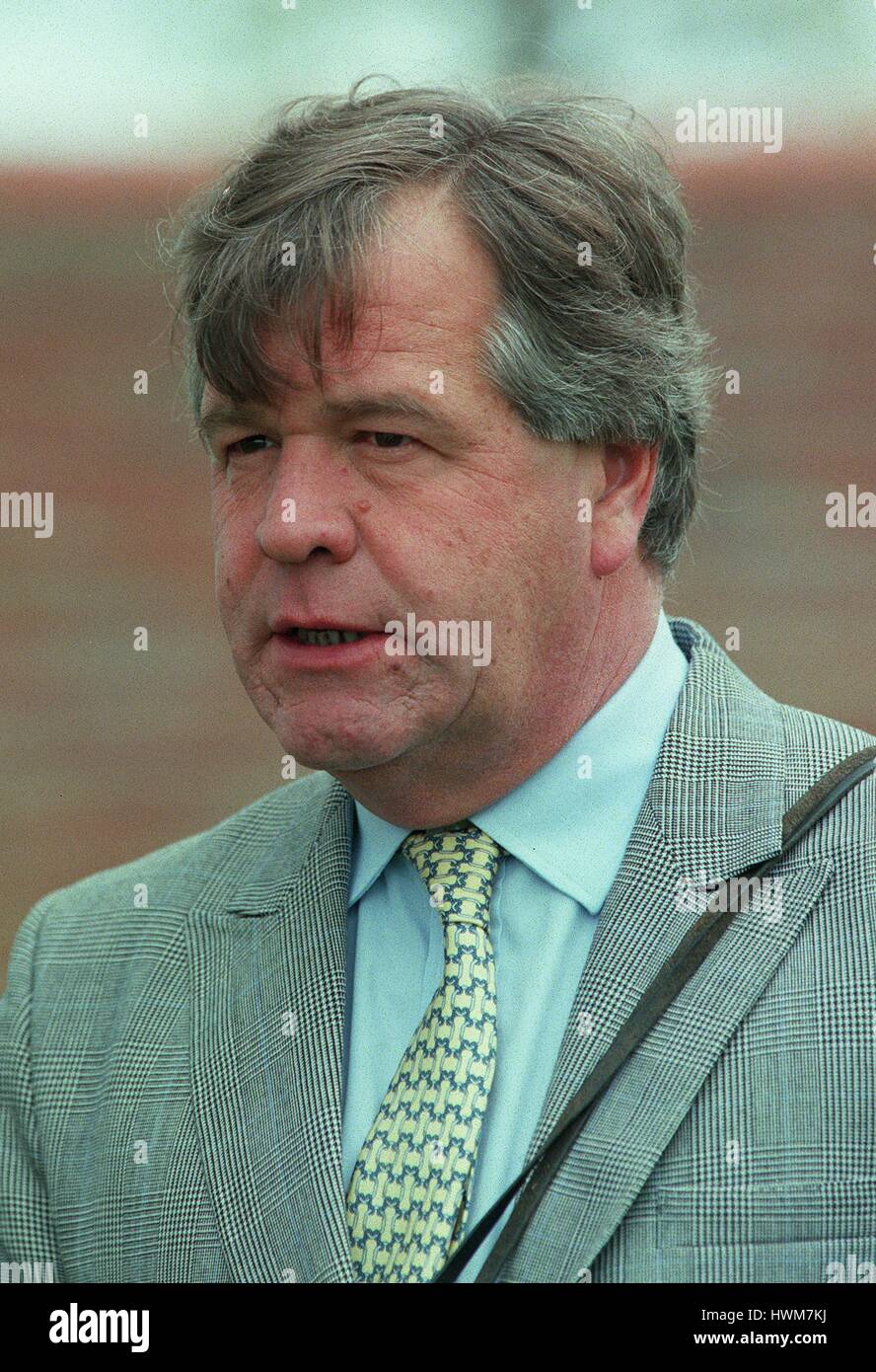 MICHAEL STOUTE RACEHORSE TRAINER 23 May 1997 Stock Photo - Alamy