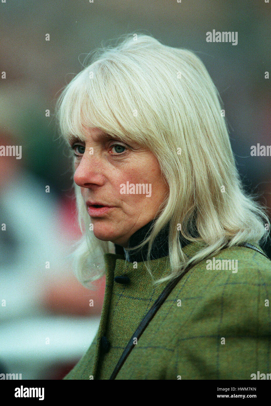 PAMELA SLY RACE HORSE TRAINER 04 November 1997 Stock Photo - Alamy