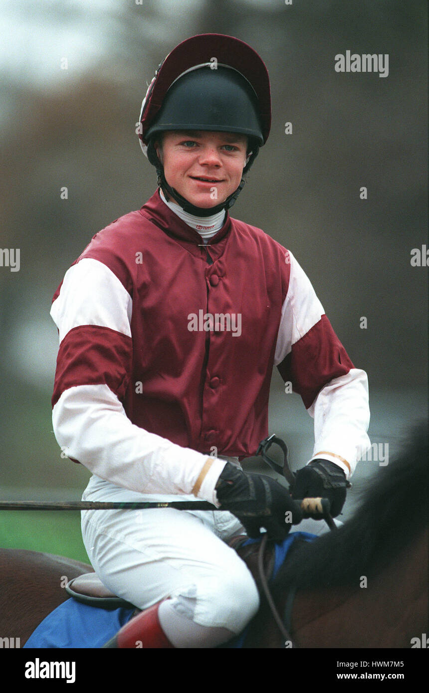 ANDREW THORNTON JOCKEY 26 November 1997 Stock Photo - Alamy
