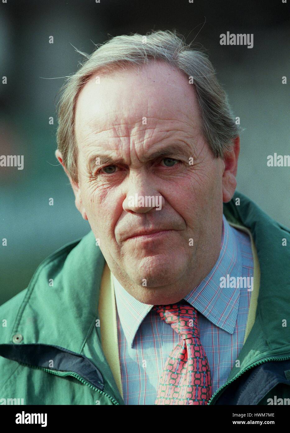 RICHARD HANNON RACE HORSE TRAINER 22 April 1997 Stock Photo - Alamy