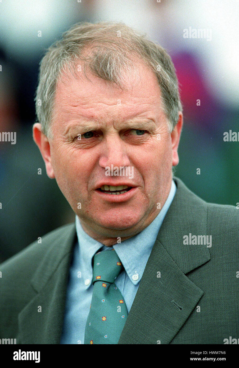 MICHAEL CHANNON RACE HORSE TRAINER 22 May 1997 Stock Photo - Alamy