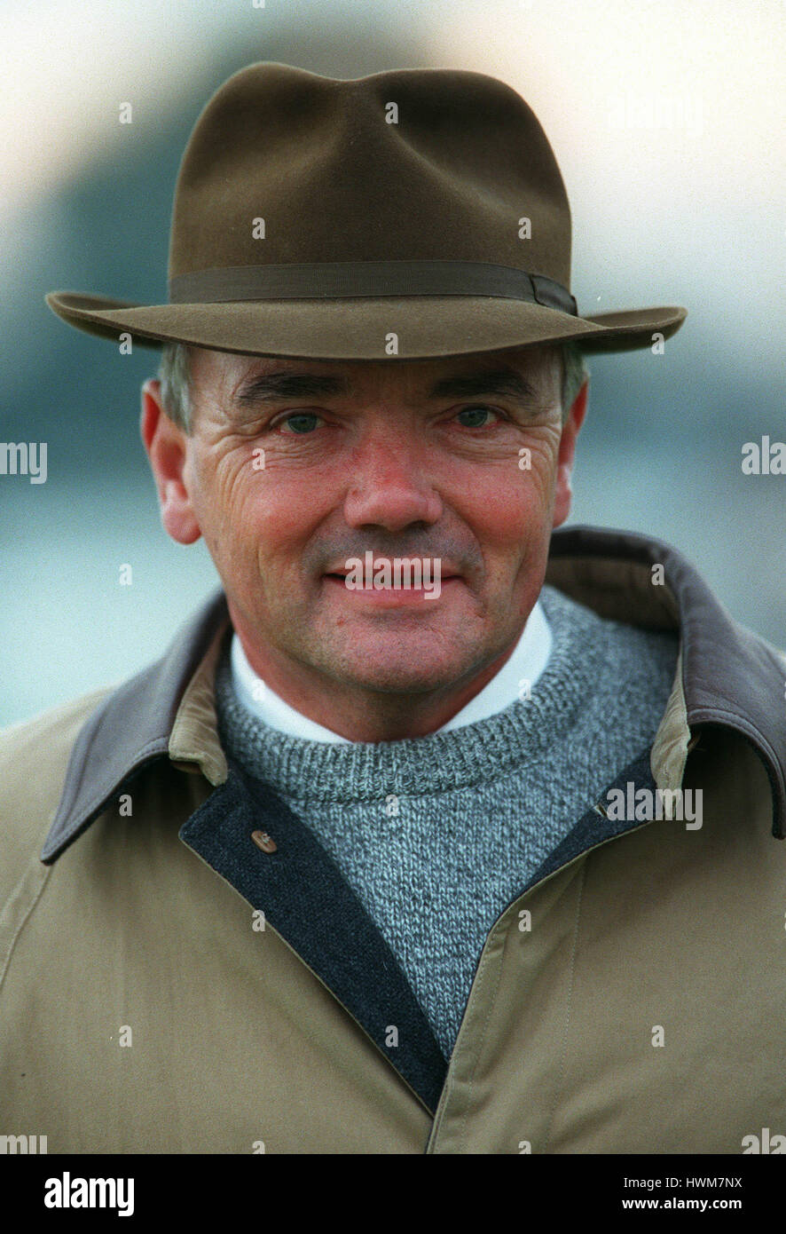 LAWRENCE WELLS RACEHORSE TRAINER 04 November 1997 Stock Photo - Alamy