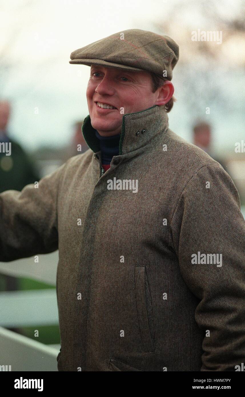 JOHN WHARTON RACE HORSE TRAINER 07 March 1997 Stock Photo - Alamy