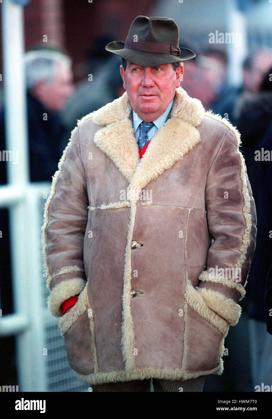 DAVID NICHOLSON RACE HORSE TRAINER 14 February 1997 Stock Photo - Alamy