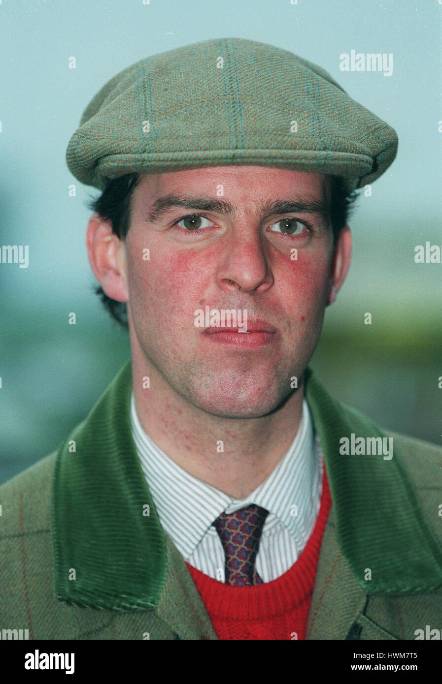 TOM GEORGE RACE HORSE TRAINER 26 November 1997 Stock Photo - Alamy