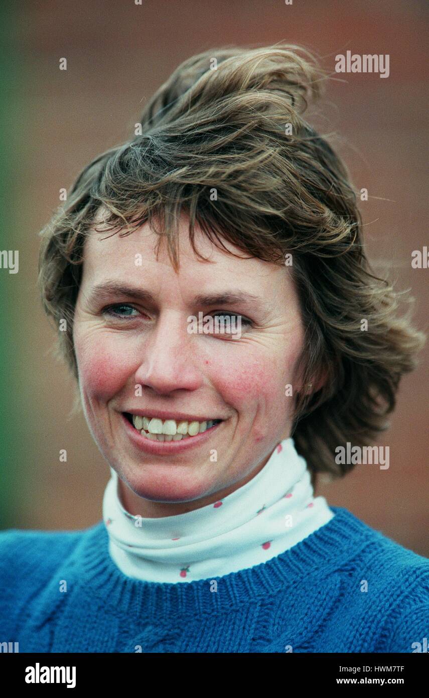 LUCY WADHAM JOCKEY 26 March 1997 Stock Photo - Alamy