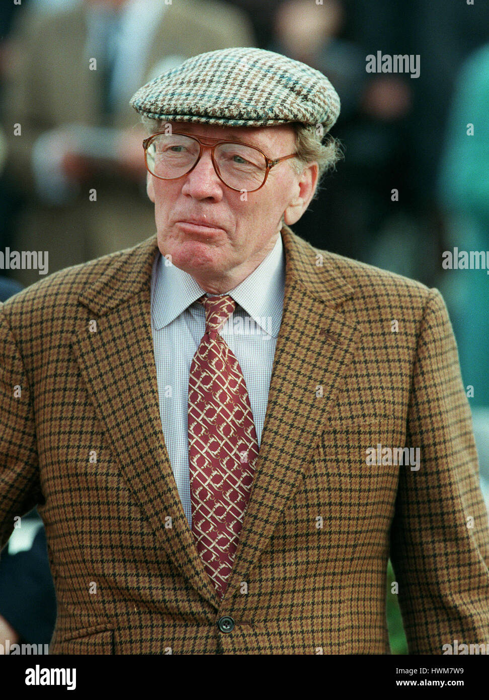 TERRY MILLS RACE HORSE TRAINER 20 October 1997 Stock Photo - Alamy