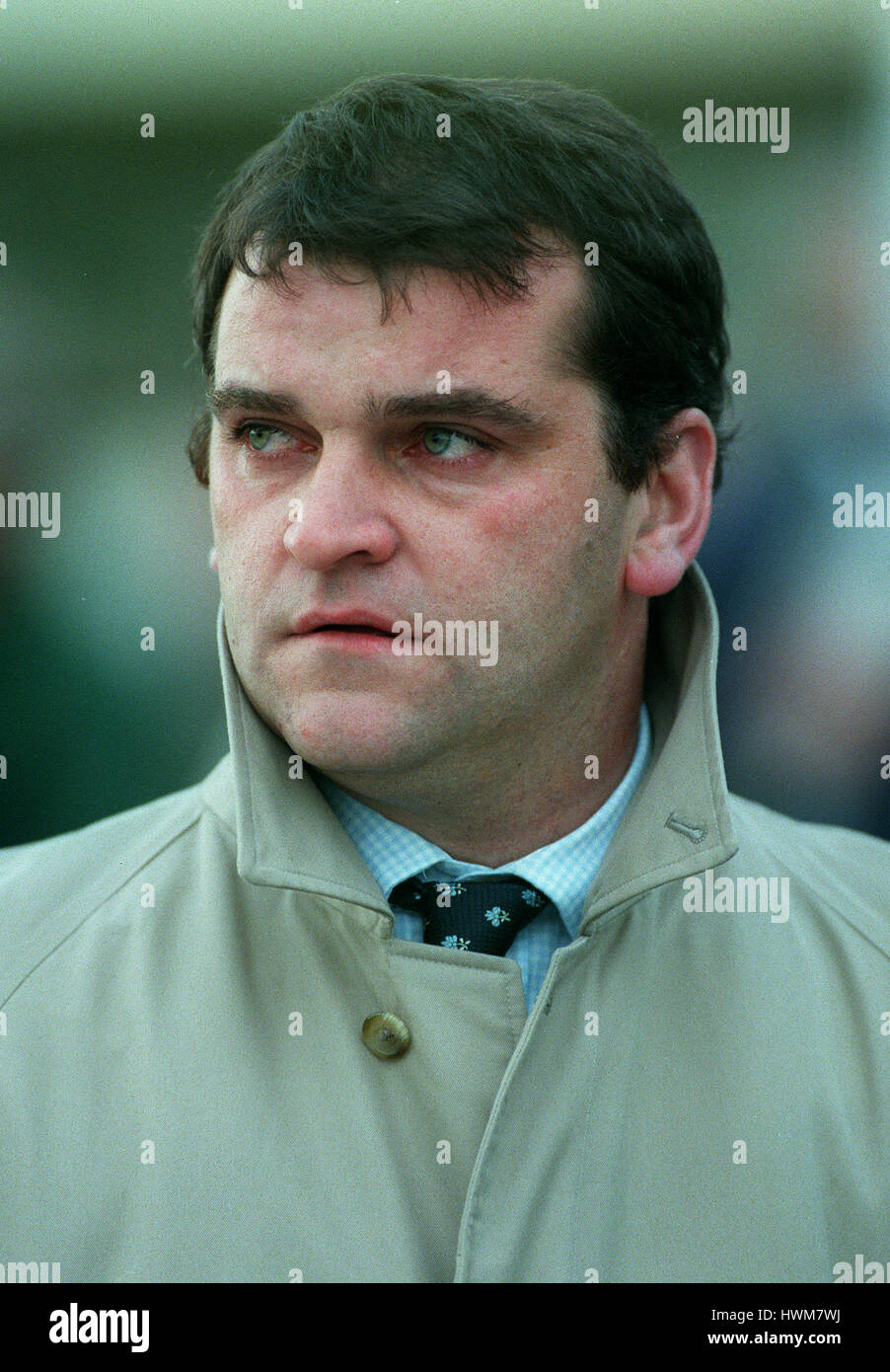 BRIAN MEEHAN RACE HORSE TRAINER 10 November 1997 Stock Photo - Alamy