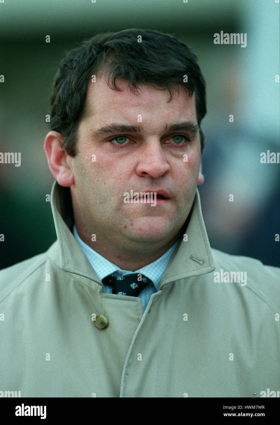 BRIAN MEEHAN RACE HORSE TRAINER 10 November 1997 Stock Photo - Alamy