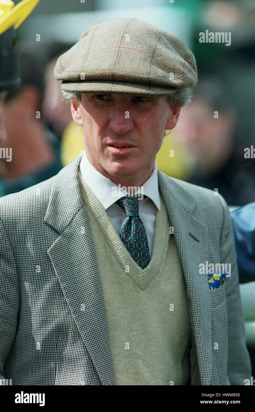 CHARLIE MANN RACE HORSE TRAINER 29 August 1997 Stock Photo - Alamy