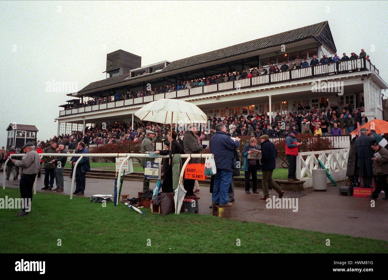 OLD STAND TOWCESTER TOWCESTER 22 December 1997 Stock Photo - Alamy