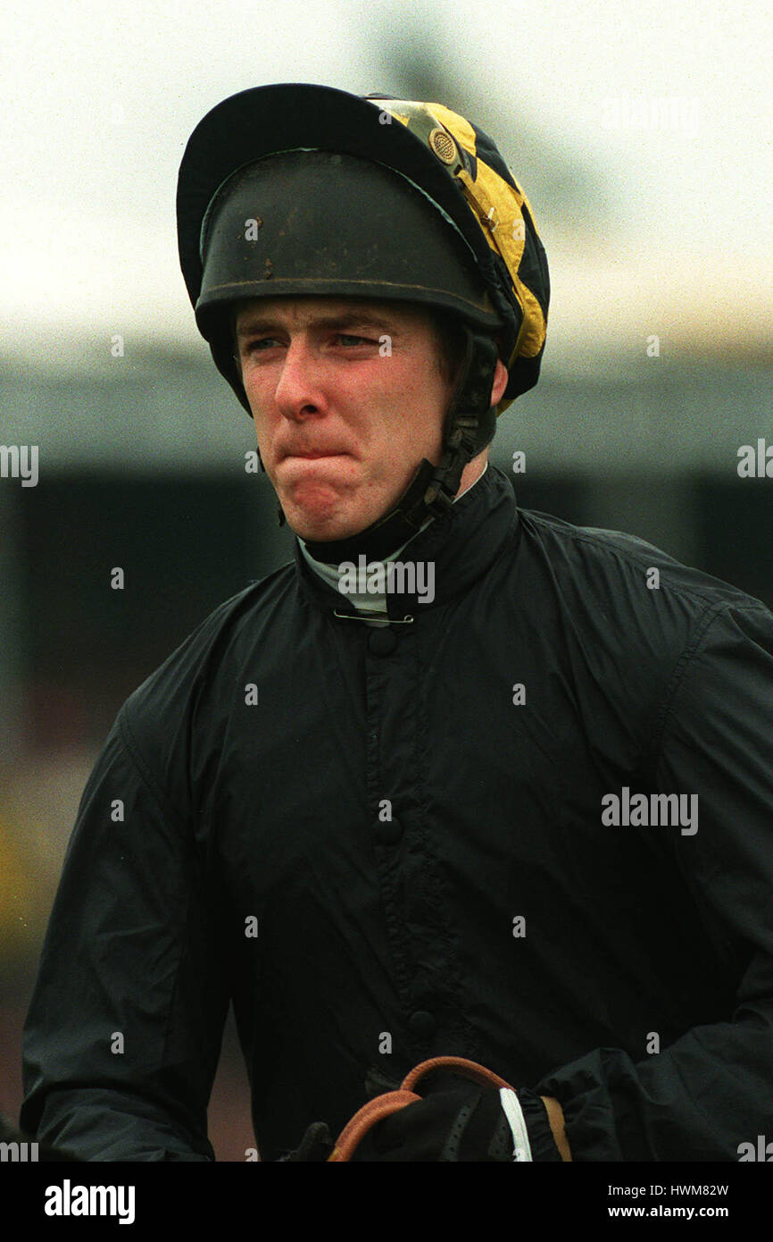 BRIAN FENTON JOCKEY 24 March 1998 Stock Photo - Alamy