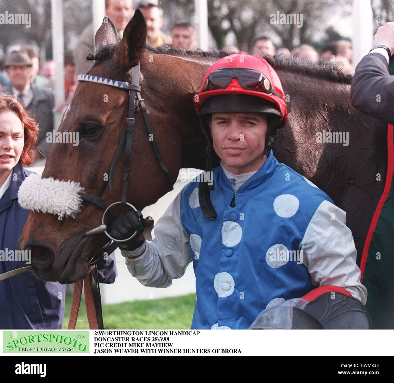 JASON WEAVER HUNTERS OF BRORA LINCOLN HANDICAP DONCASTER 28 March 1998 ...