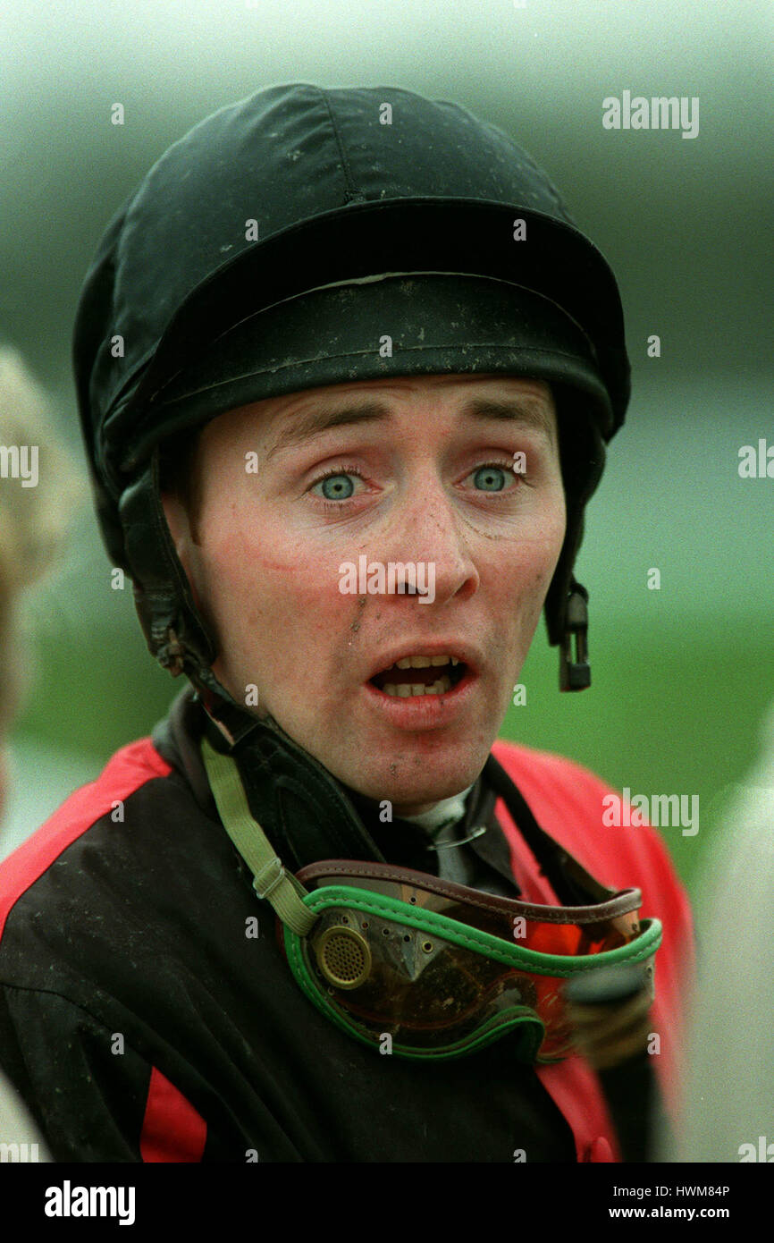 DAVID MCCABE JOCKEY 23 February 1998 Stock Photo - Alamy