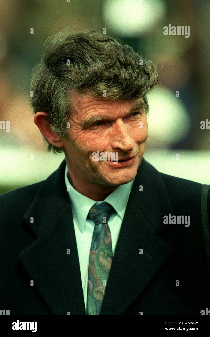 ERIC ALSTON RACE HORSE TRAINER 17 April 1998 Stock Photo - Alamy