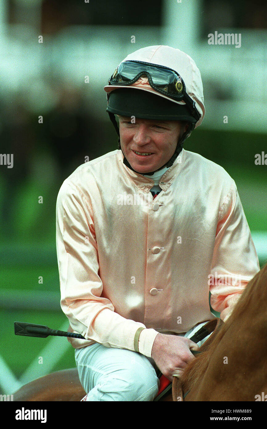JIMMY QUINN JOCKEY 17 April 1998 Stock Photo - Alamy