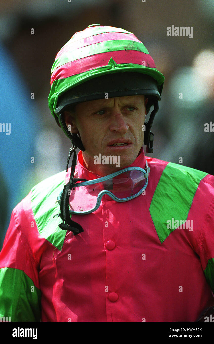 PAUL EDDERY JOCKEY 17 April 1998 Stock Photo - Alamy