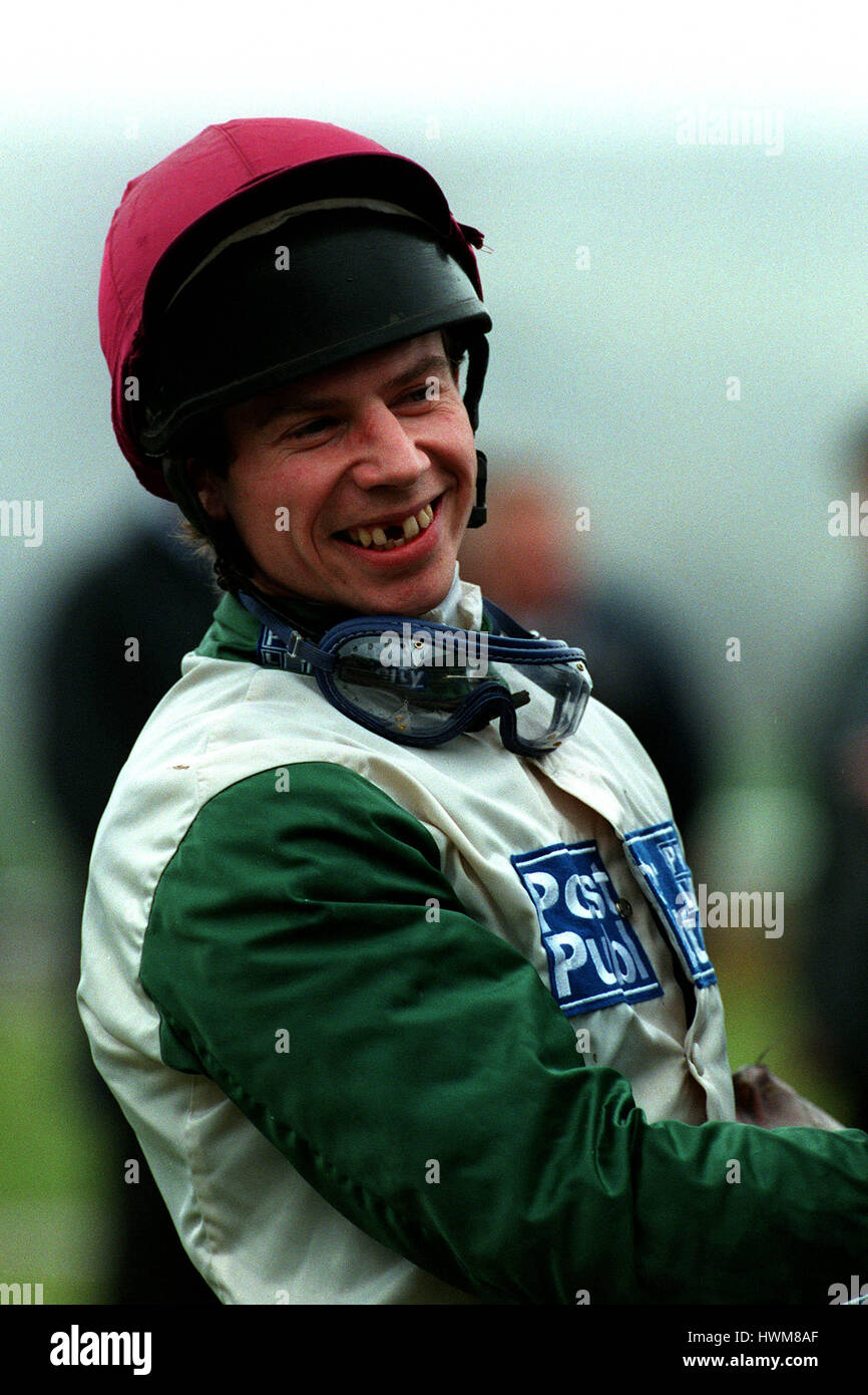 JAMIE OSBORNE JOCKEY 14 December 1998 Stock Photo - Alamy