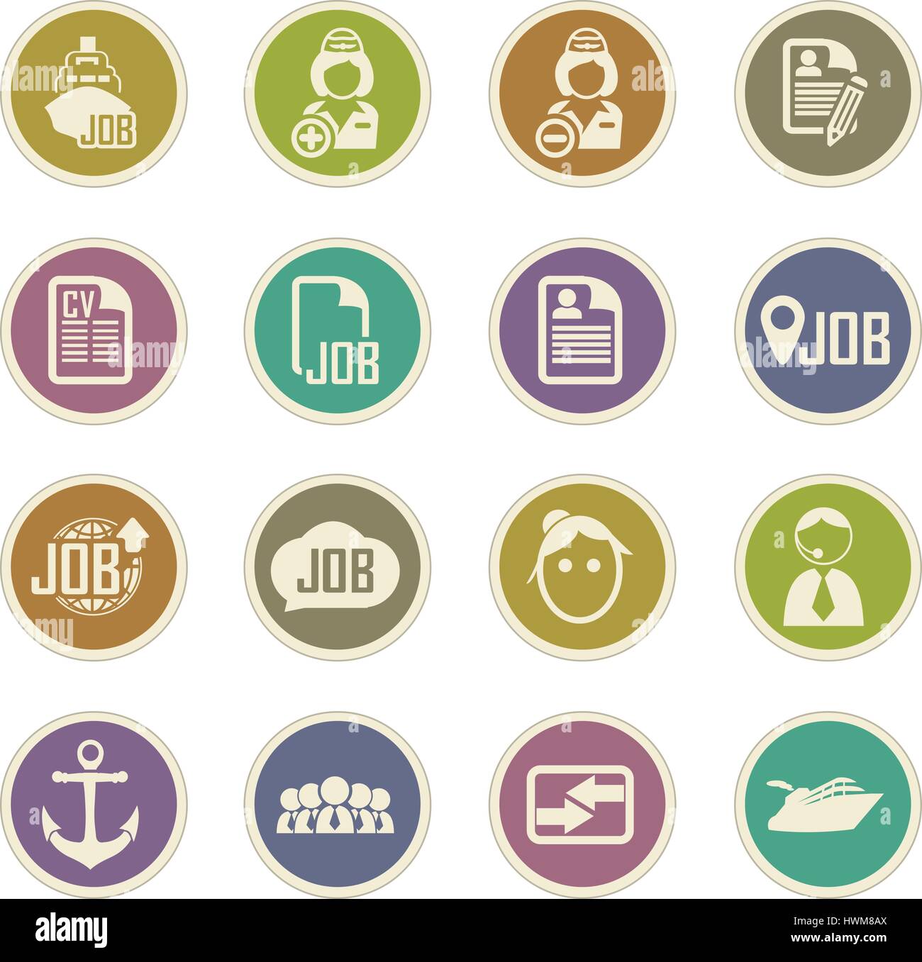 Moving an anchor Stock Vector Images - Alamy